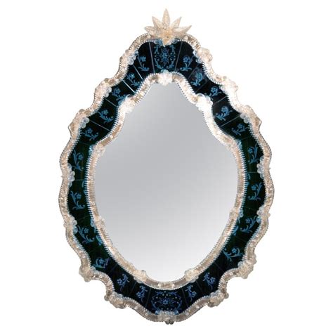 San Pantalon Venetian Mirror In Murano Glass By Fratelli Tosi Murano