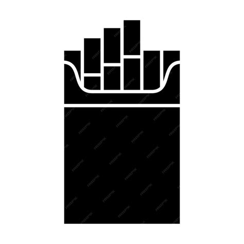 Premium Vector Cigarette Icon Cigarette Pack Icon