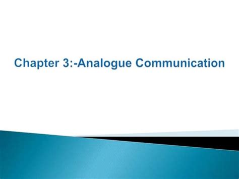 Comparison Of Amplitude Modulation Techniquespptx Computer Networking Computing