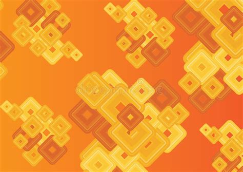 Orange Abstract Background Stock Illustration Illustration Of