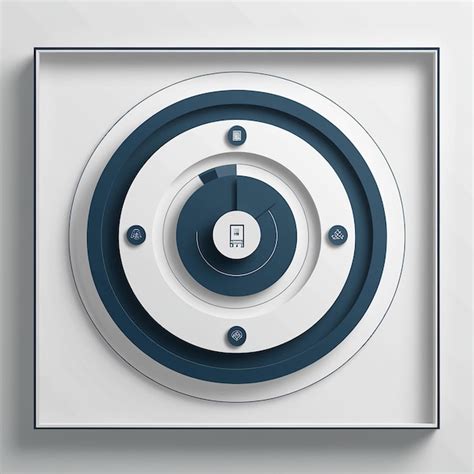 Инфографика с плоской круговой диаграммой Премиум Ai сгенерированное изображение