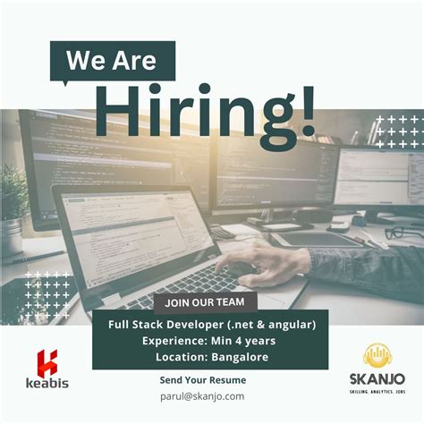 Technology Hiring Fullstackdeveloper Techjobs Bangalorejobseekers