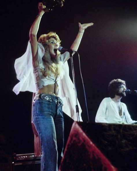 40 Candid Color Photographs Capture A Young And Beautiful Stevie Nicks On Stage In The 1970s And