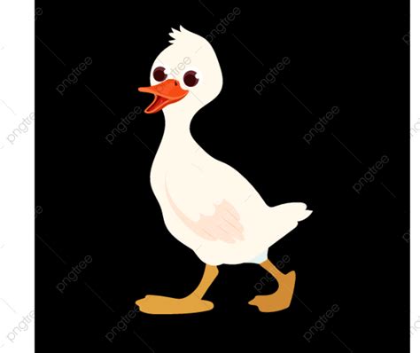 오리지널 젖빛 오리 기발한 하얀 작은 노란 오리 Png 일러스트 및 벡터 에 대한 무료 다운로드 Pngtree