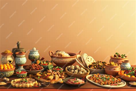 Premium Photo Tandoori Feast A Spread Of Tandoori Dishes