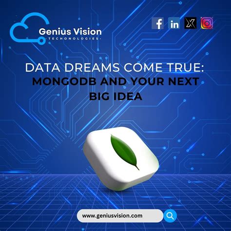 Mongodb Nosql Documentdatabase Scalability Mongodbcommunity Genius Vision
