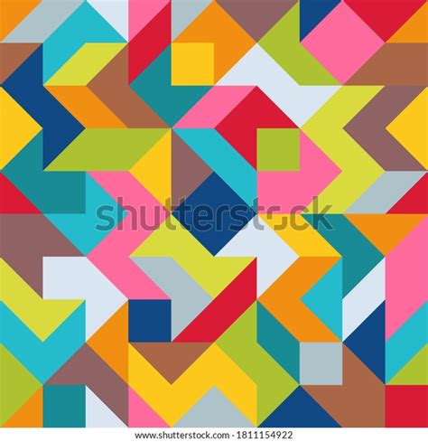 단순 각도 형상 셰이프의 기하학적 유니버설 스톡 벡터로열티 프리 1811154922