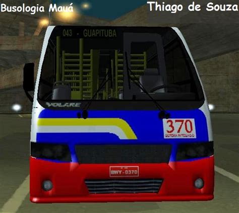 Busologia Mauá Informações e GTA da cidade GTA BUS MAUÁ SA Volare