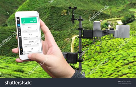 Weather Station Data Logging Wireless Monitoring Stock Photo Shutterstock