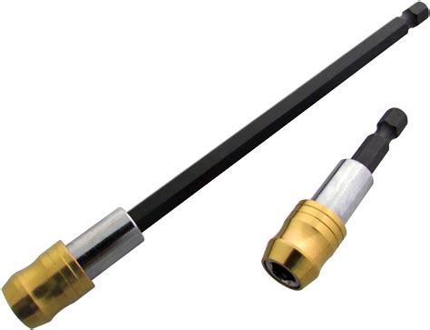2pc Quick Release Bit Holder Set 60 And 150mm Amtech
