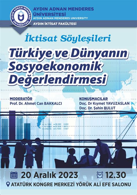Türkiye ve Dünyanın İktisadi Sosyal ve Siyasi Yapısı ADÜ HABER