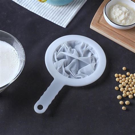 Philisenmall Ultra Fine Nylon Mesh Strainer Plastic Sieve Fine Mesh