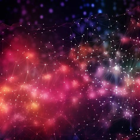 Premium Ai Image A Close Up Of A Colorful Background With Many Dots