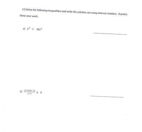Solved Use The Graph Below To Complete Each The Chegg