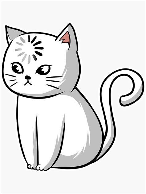 Cat Loading Sticker For Sale By Haibro Redbubble