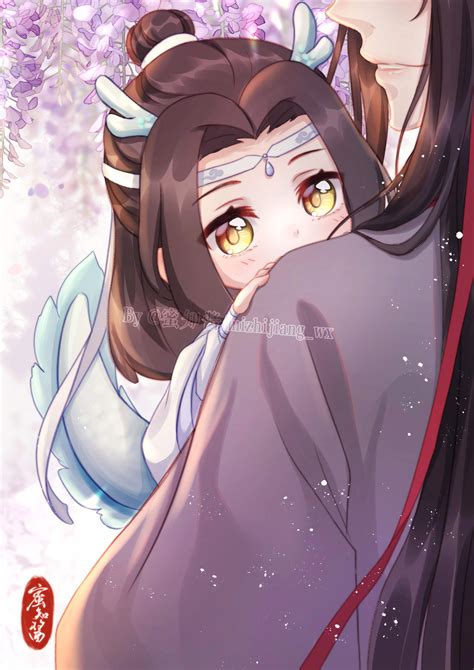 蜜知酱 On Twitter 乖宝贝公主切小奶龙叽画完辣☺️ （奶狐狸团子羡配对完成 ） 妈咪们节日快乐🌸快来抱走宝宝们~ 魔道祖師