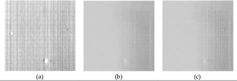 Example Of Nonuniformity With The Two Point Method This Image Is Of