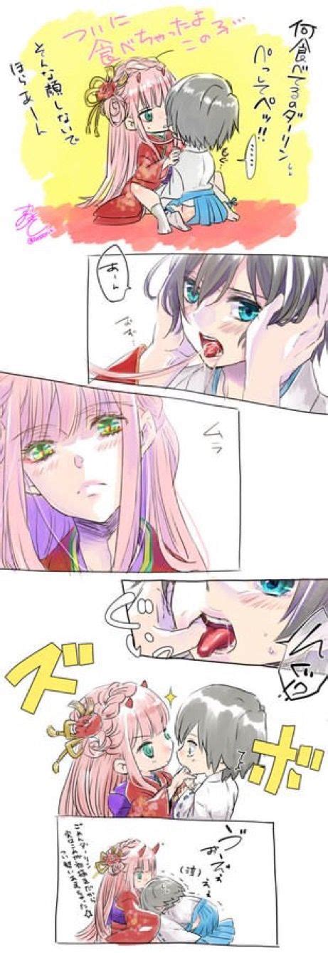 Part Hiro X Zero Two Darling In The Franxx Anime Love Couple Zero Two