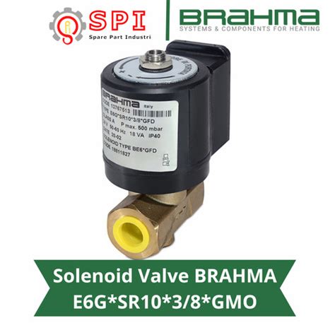 Jual Solenoid Valve Brahma E6g Sr10 3 8 Gmo Kab Tangerang Spare