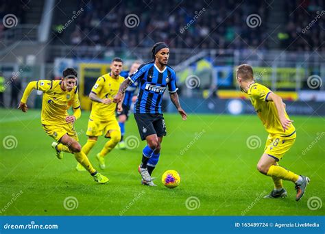 Italian Soccer Serie A Men Championship Inter Vs Hellas Verona Editorial Stock Image Image Of