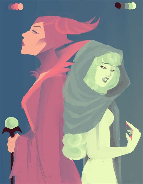 Maleficent And Aurora By Toniic On Deviantart