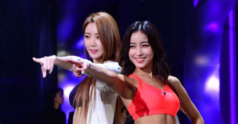 [포토] 수빈 송아름 건강한 몸매 대결