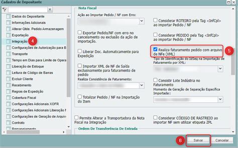 Wms Silt Integração Erro Ao Importar O Xml De Retorno De