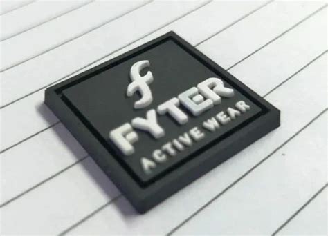 Silicone Rubber Black Printed Patch At ₹ 3piece रबर पैच In New Delhi