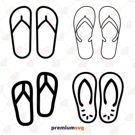 Flip Flops Svg Flip Flop Svg Sandle Svg Sandals Svg Beach Sandals