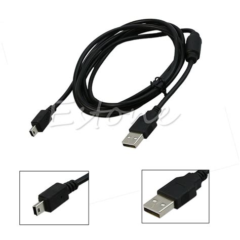 1 8 м Usb кабель для зарядки игровой Usb кабель для зарядного устройства провод для ручки Ps3