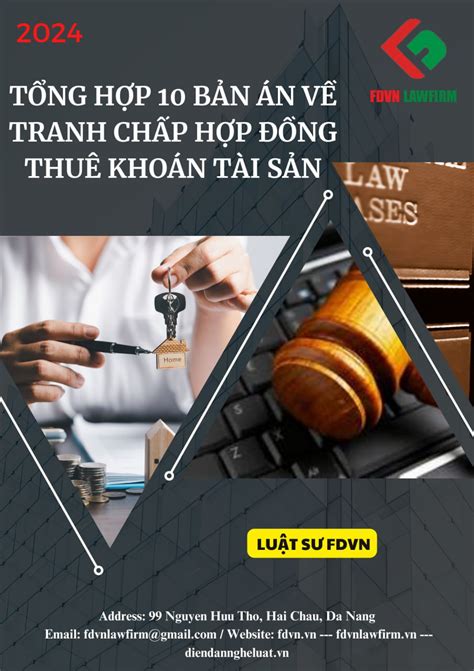 Tổng Hợp 10 Bản án Về Tranh Chấp Hợp đồng Thuê Khoán Tài Sản Luật Sư