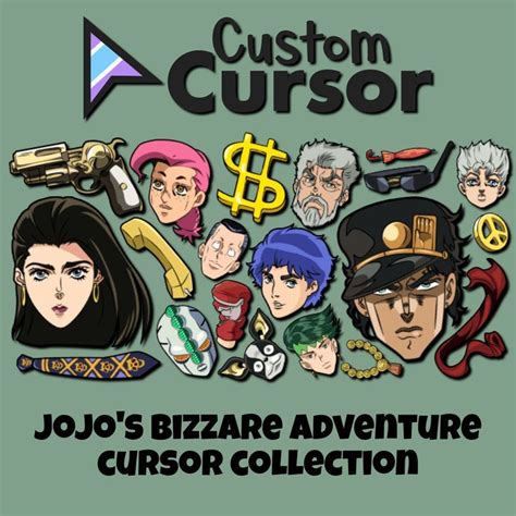 Jojo S Bizzare Adventure Cursor Collection Cover Jojo S Bizarre