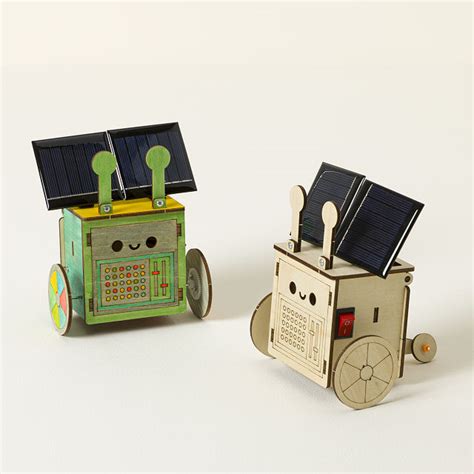 Uncommon Goods Diy Solar Powered Robot Kit Robot Stem Kits