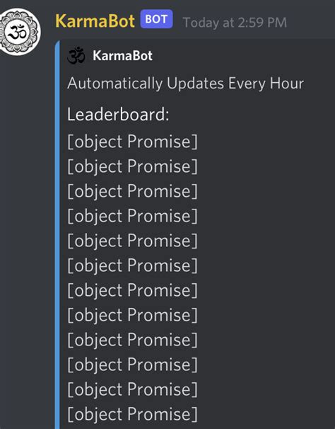 Javascript Receiving Discordjs Promise Object Instead Of Resolution