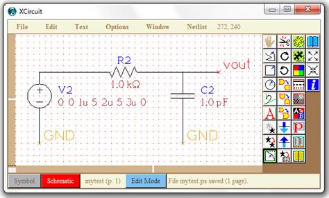Ngspice The Open Source Spice Circuit Simulator Schematic Entry And
