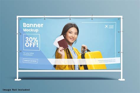 Premium Psd Banner Mockup