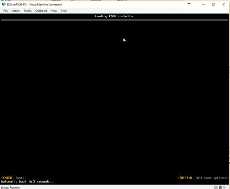 deploy a nested vmware esxi host in hyper v