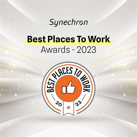 Faisal Husain On Linkedin Synechron Named A Winner Of The Best Places