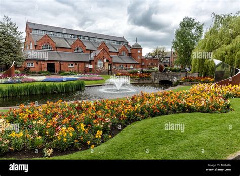 Colourful Gardens At Queens Park Loughborough Leicestershire