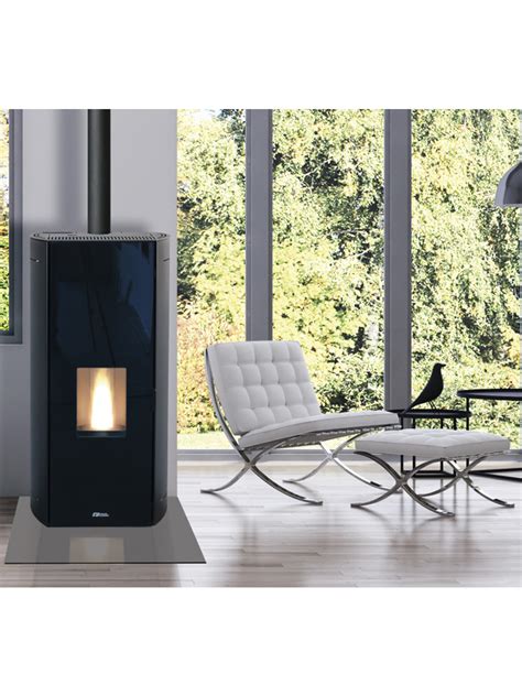 Fonte Flamme Mila 9 Aspen Poêles et Cheminées Haute Savoie