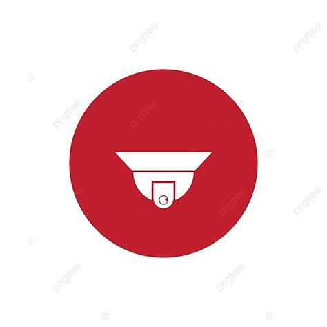 Cctv Icon Secure Surveillance Warning Vector Secure Surveillance