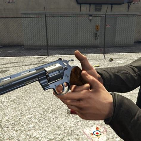 Colt Python Replace Animated V Gta Mod