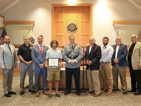 Lifesaving Efforts Of Resident Police Officers Honored In Toms River