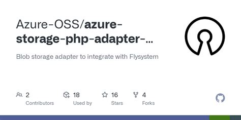 Github Azure Ossazure Storage Php Adapter Flysystem Blob Storage