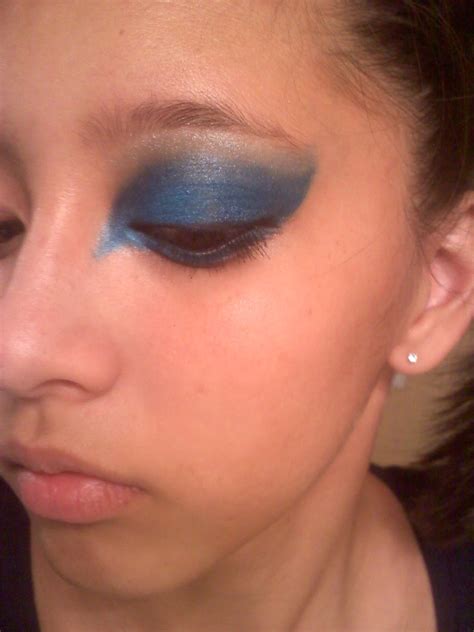 Kimberly Kade Makeup Blue Butterfly Eye