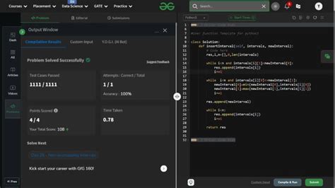 Gfgonesixtydayschallenge Coding Problemsolving Gfg