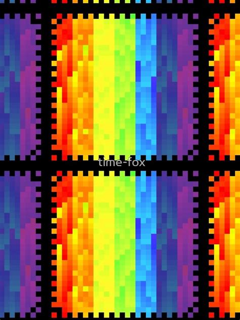 Rainbow Pixel Fade Iphone Case And Cover By Time Fox Redbubble