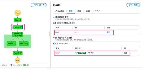 アップデート Aws Step Functions で変数が使えるようになりました Developersio