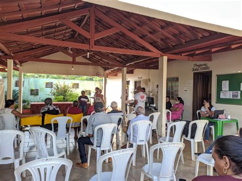 NOVO ACORDO Pacientes do Grupo Hiperdia participam da ação Saúde nos Bairros Folha do Jalapão