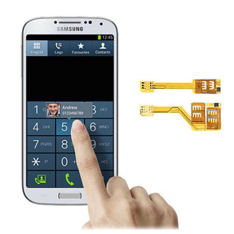 Dual Sim Card Adapter For Samsung Galaxy S